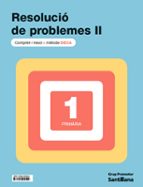 RESOLUCIO DE PROBLEMES II 1º PRIMARIA (METODO DECA) con ISBN 9788410990524 | Casa del Libro