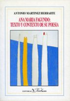 ANA MARIA FAGUNDO: TEXTO Y CONTEXTO DE SU POESIA | | Editorial Verbum ...