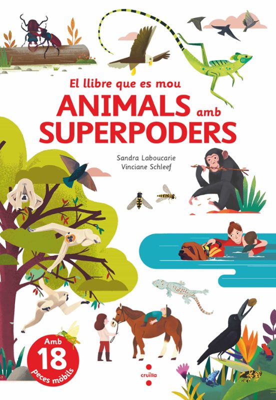 EL LLIBRE QUE ES MOU ANIMALS AMB SUPERPODERS | SANDRA LABOUCARIE | Casa ...