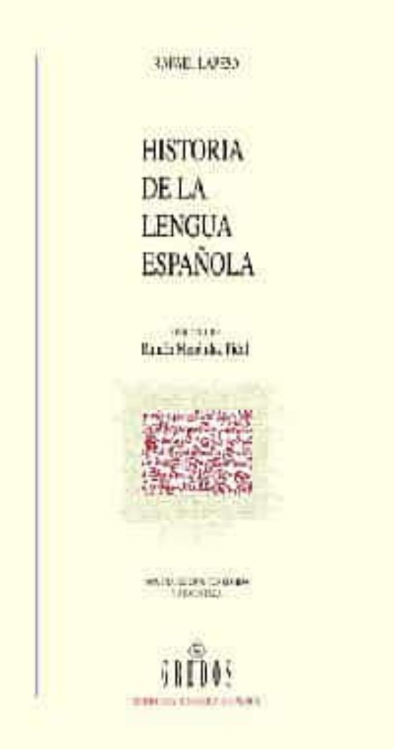 HISTORIA DE LA LENGUA ESPAÑOLA (9ª ED.) | RAFAEL LAPESA | Casa del Libro