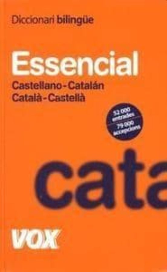 DICCIONARI ESSENCIAL CASTELLANO-CATALAN/CATALA-CASTELLA con ISBN ...