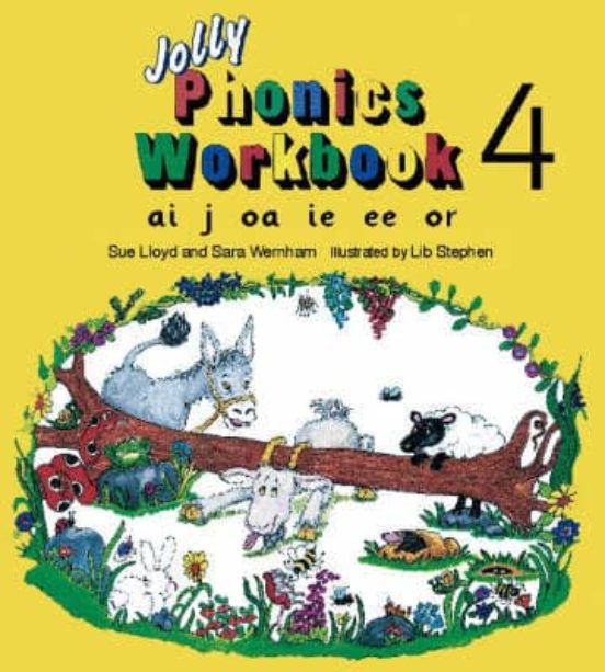 JOLLY PHONICS WORKBOOK 4: AI, J, OA, IE, EE, OR con ISBN 9781870946544 | Casa del Libro