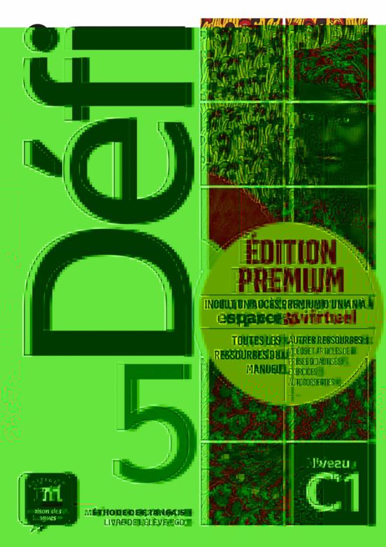 DEFI 5 PREMIUM LIVRE DE L ÉLÈVE + CD con ISBN 9788418224454 | Casa del Libro