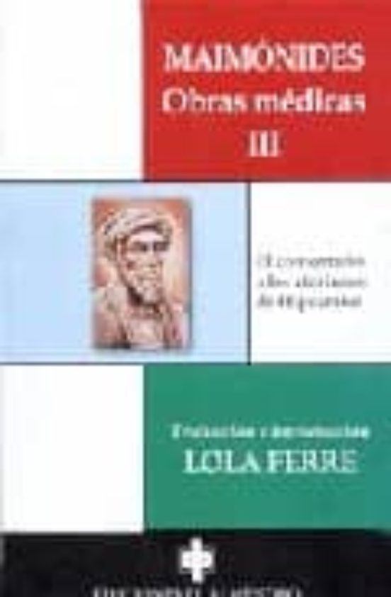 MAIMONIDES. OBRAS MEDICAS III de MAIMONIDES | Casa del Libro