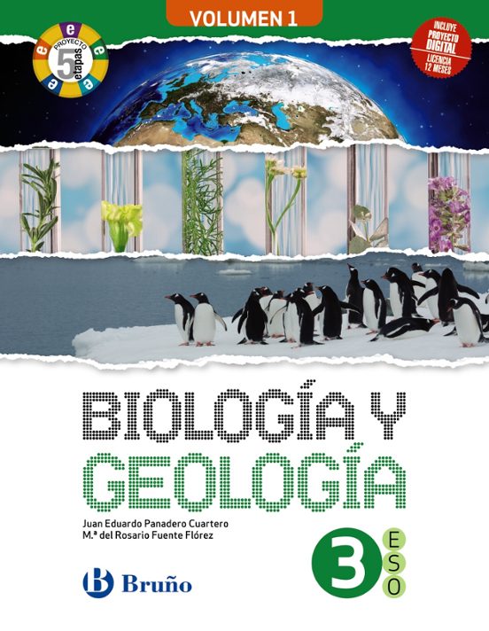 BIOLOGÍA Y GEOLOGÍA 3º ESO 3 VOLÚMENES PROYECTO 5 ETAPAS con ISBN 9788469633274 | Casa del Libro