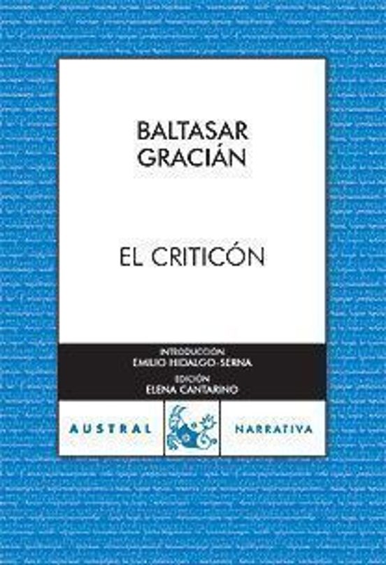 EL CRITICÓN | BALTASAR GRACIAN | Casa del Libro