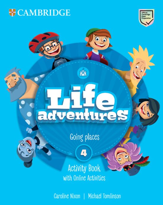 LIFE ADVENTURES LEVEL 4 ACTIVITY BOOK WITH HOME BOOKLET AND ONLINE ...